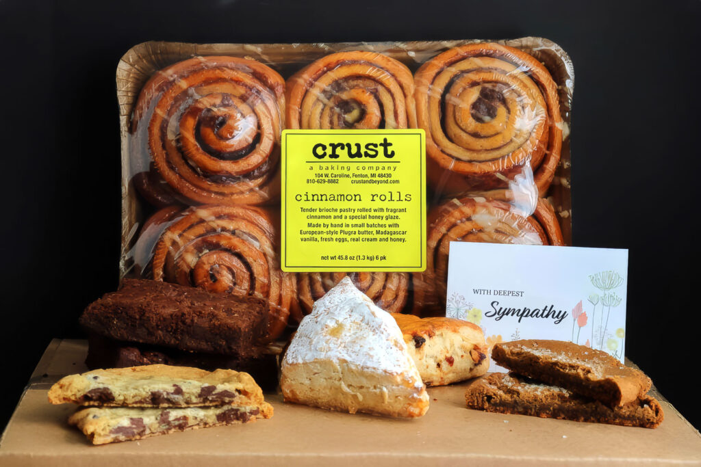 With Deepest Sympathy Box - Crust Gifting, Crust Pastries, From The ...